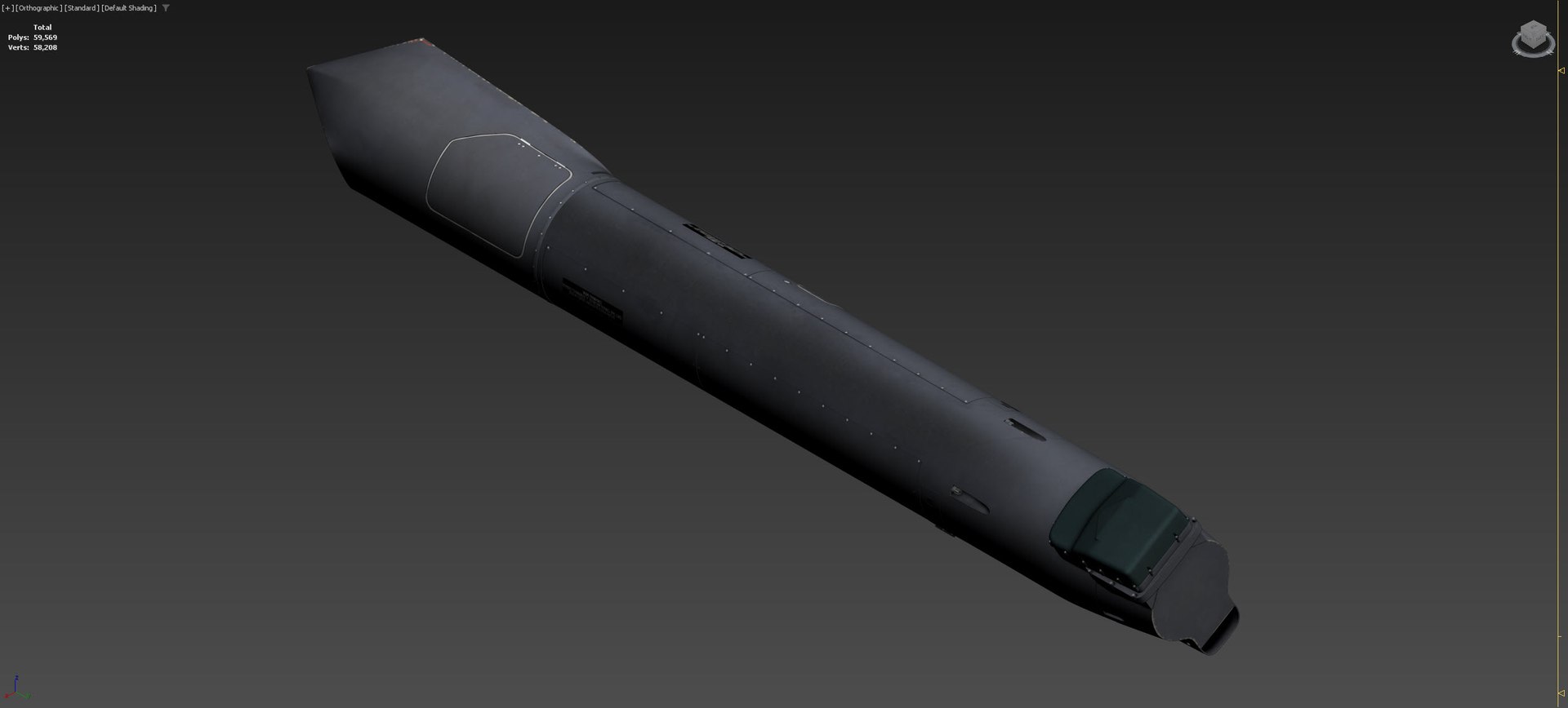 3D Sniper Advanced Targeting Pod Model - TurboSquid 2294338