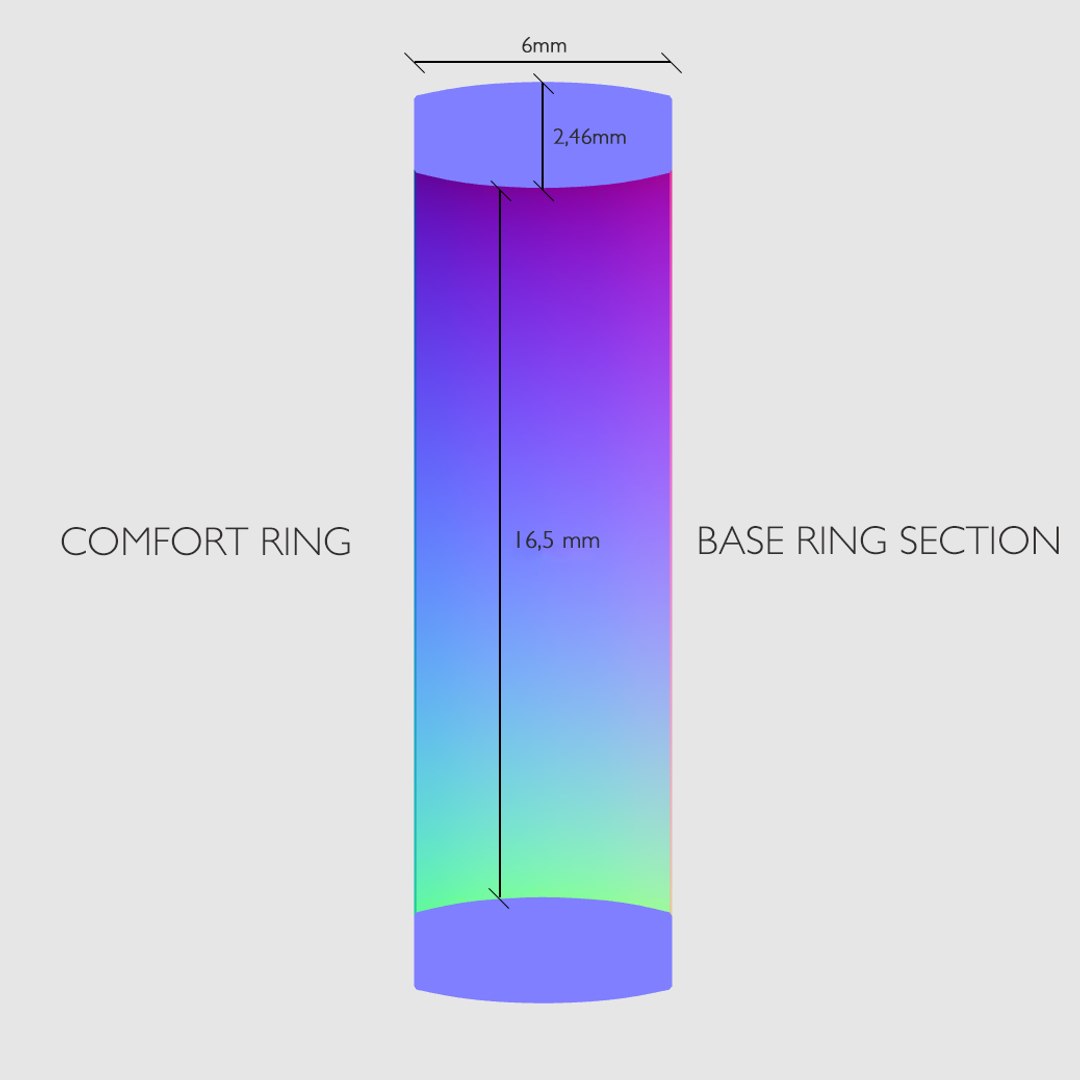 Printable unisex ring model - TurboSquid 1276555