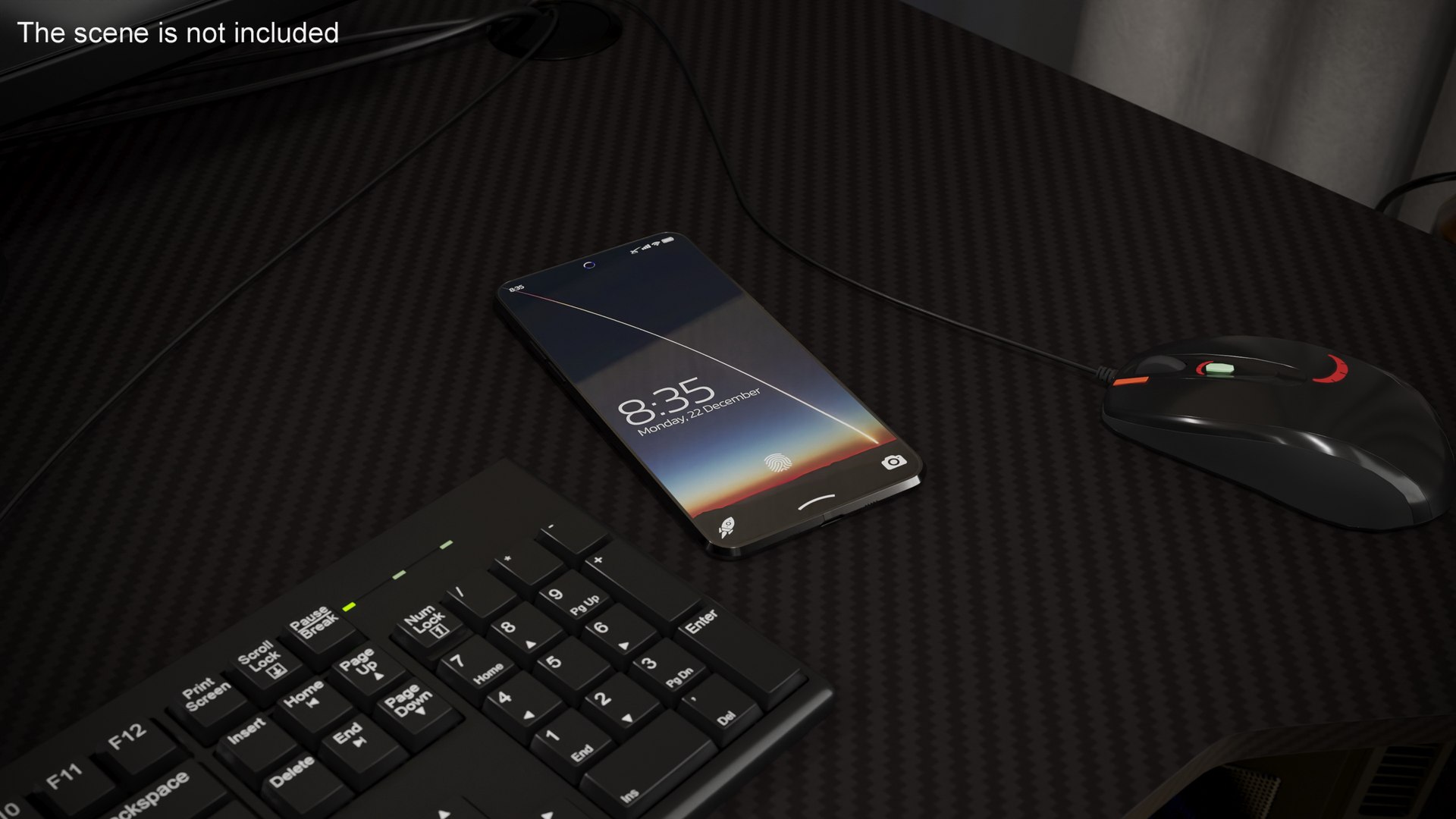 3D Model Tesla Phone Model Pi Screen On - TurboSquid 1961667