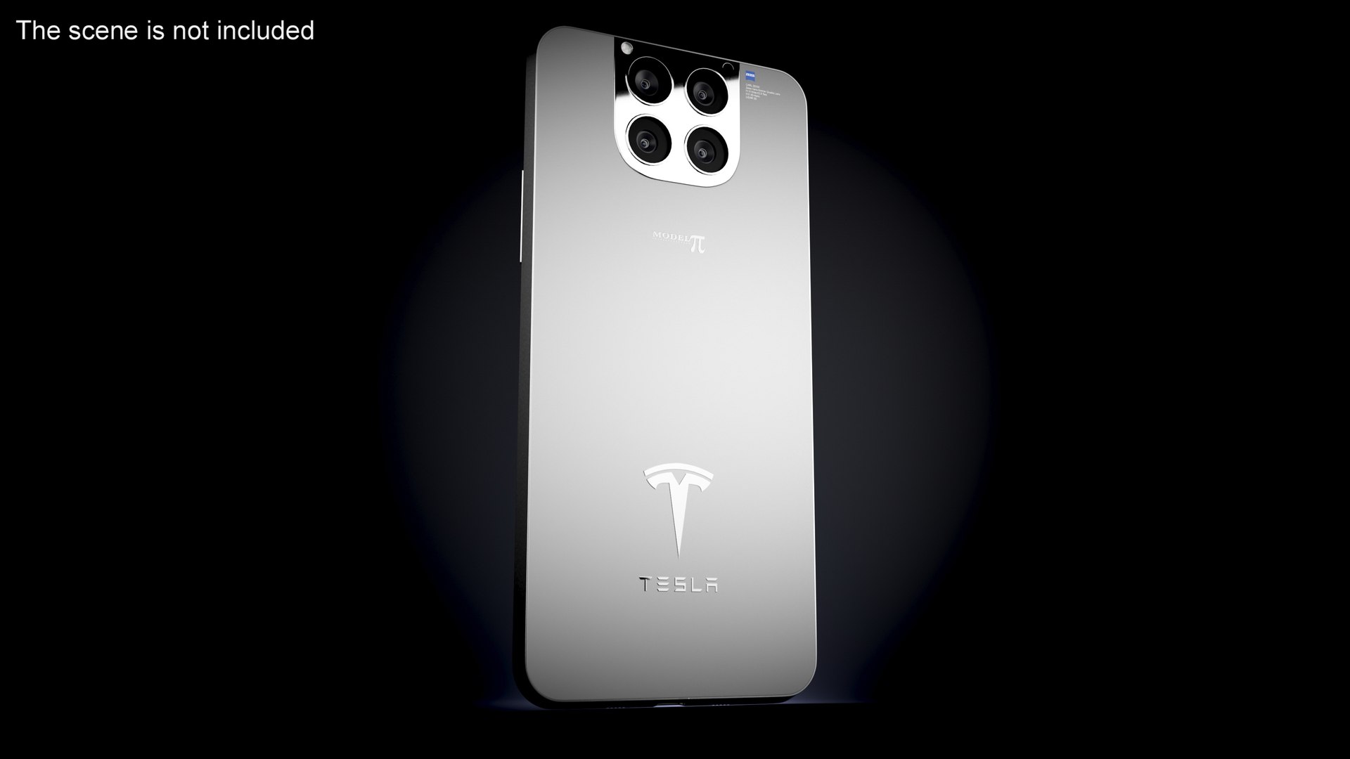 3D Model Tesla Phone Model Pi Screen On - TurboSquid 1961667