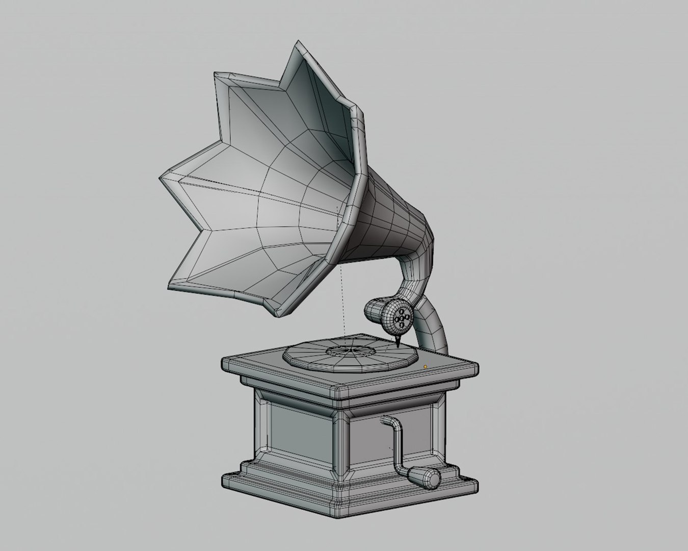 Gramophone 3d Model 3D Model - TurboSquid 2316024