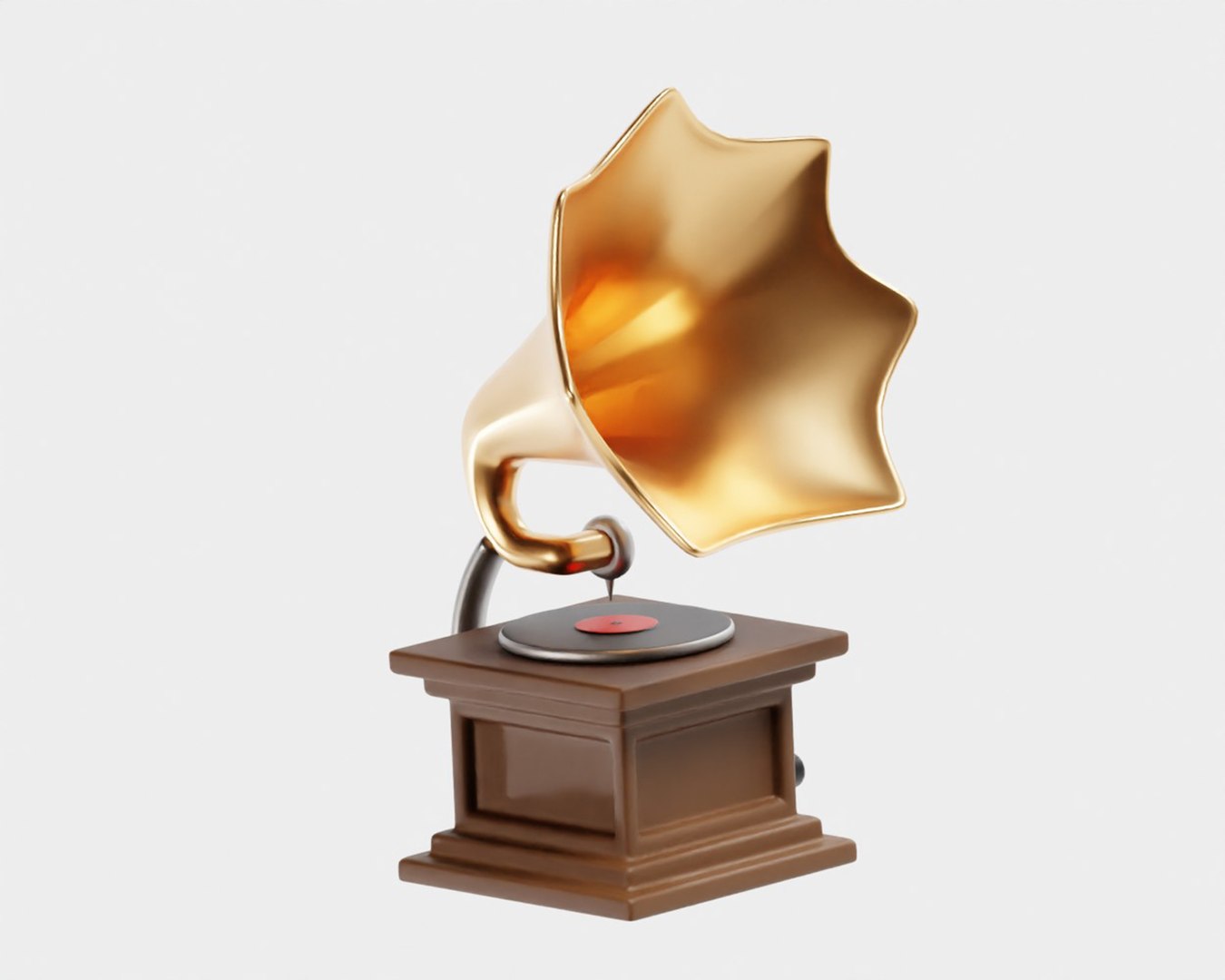 Gramophone 3d Model 3D Model - TurboSquid 2316024