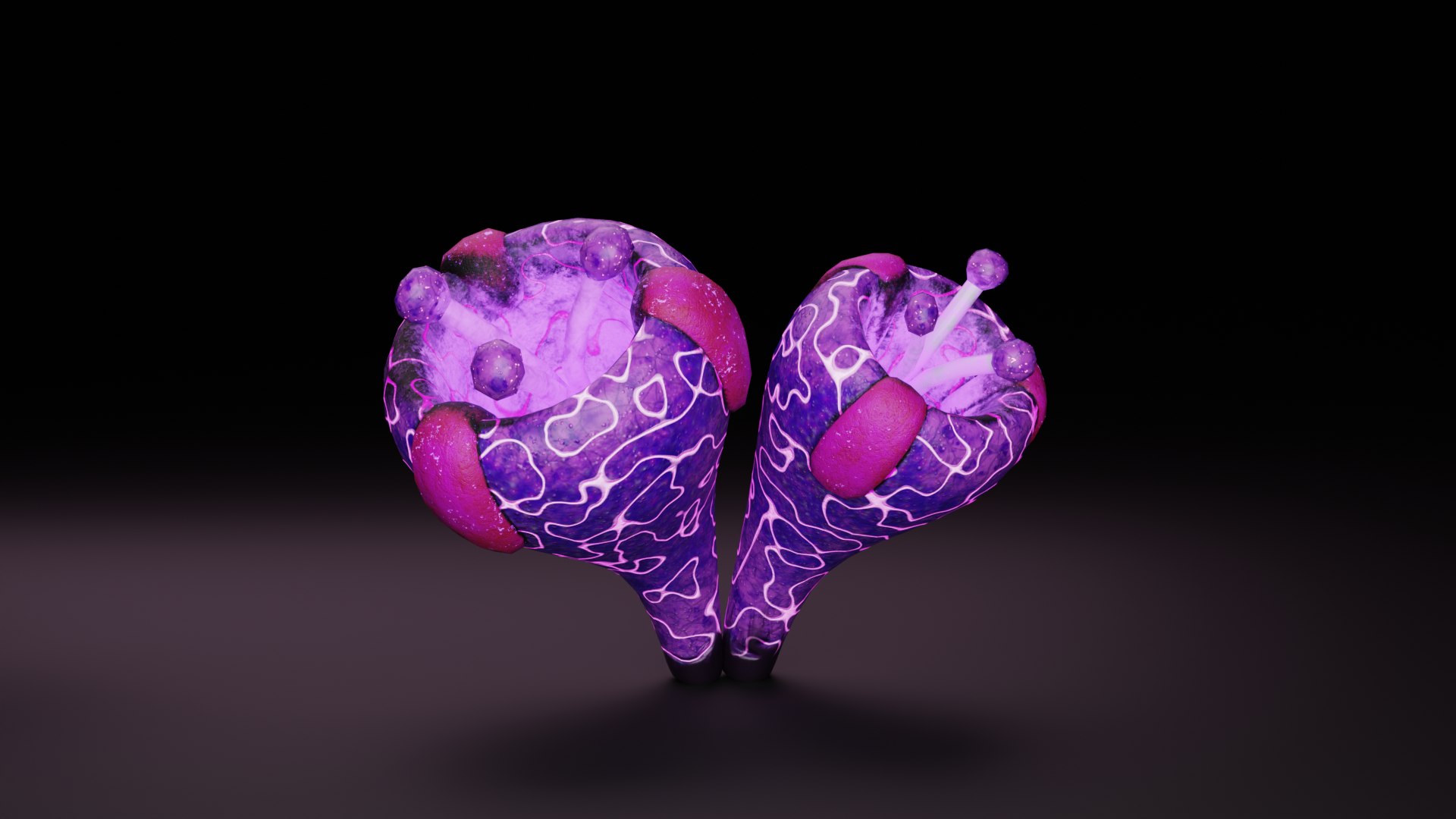 3D Alien Plants Collection - TurboSquid 2337211