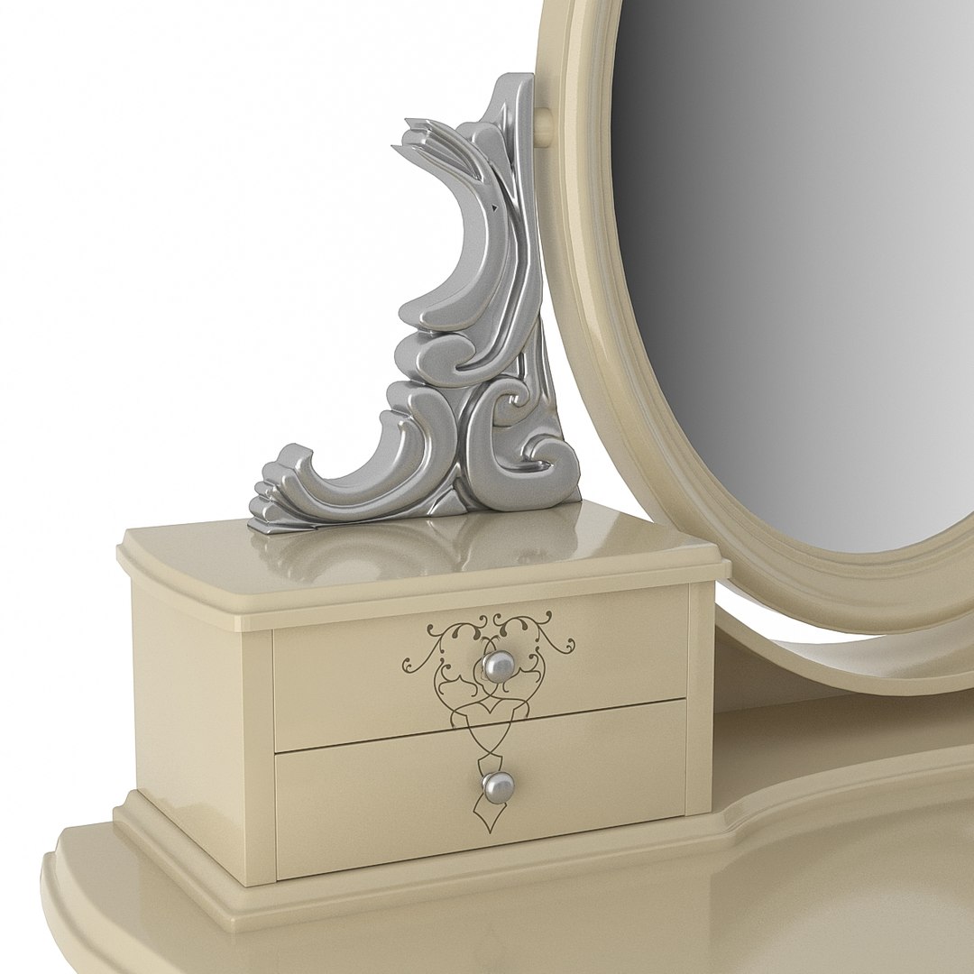 Dressing Table Model - TurboSquid 1430811