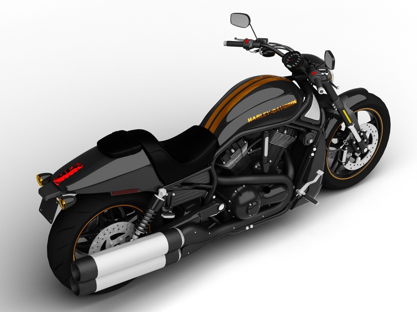 max harley-davidson v-rod night rod