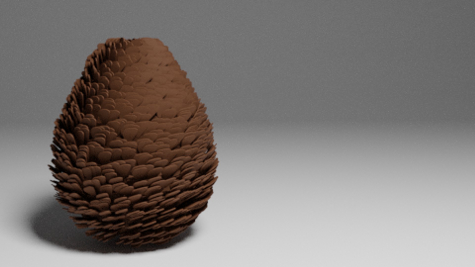 Free 3D Model Pine Cone - Procedurally Modeled W Geometry Nodes ...