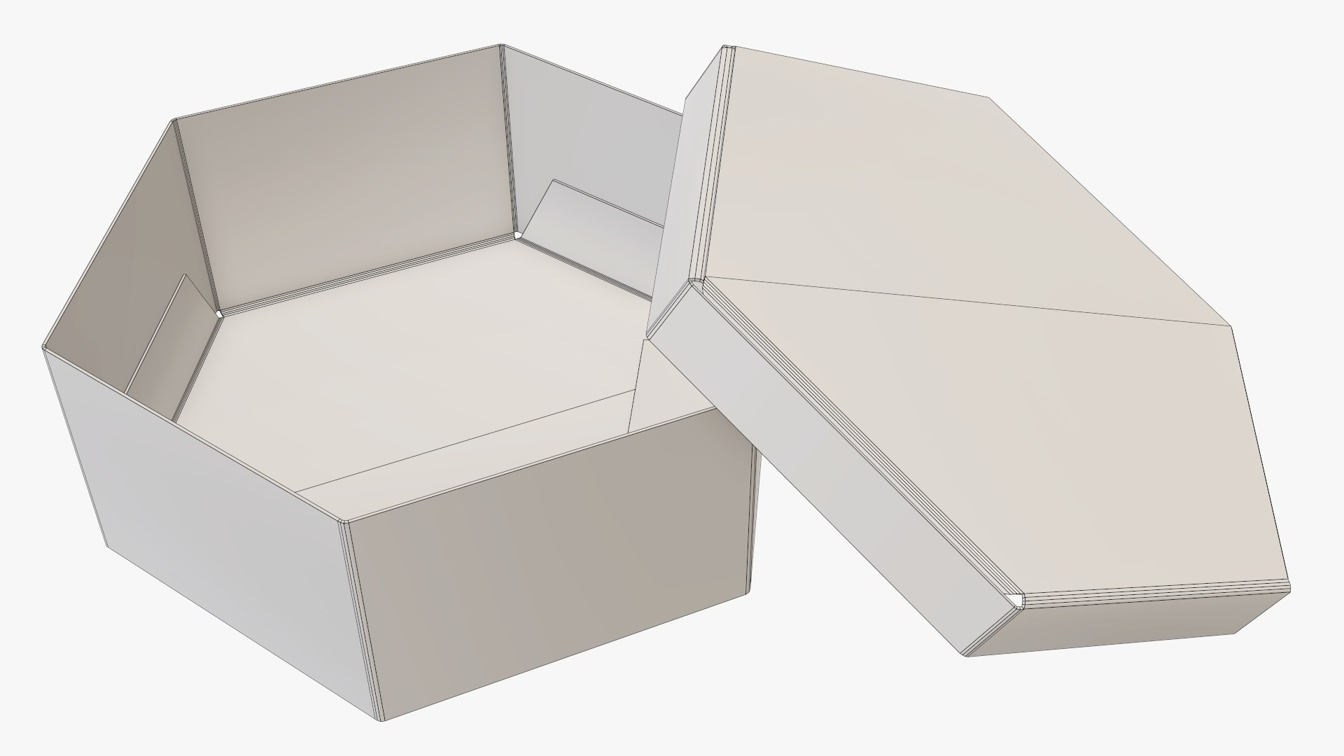 Packaging Corrugated Cardboard 3D Model - TurboSquid 1578326