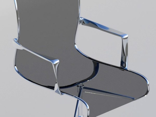3d ergonomic chair model