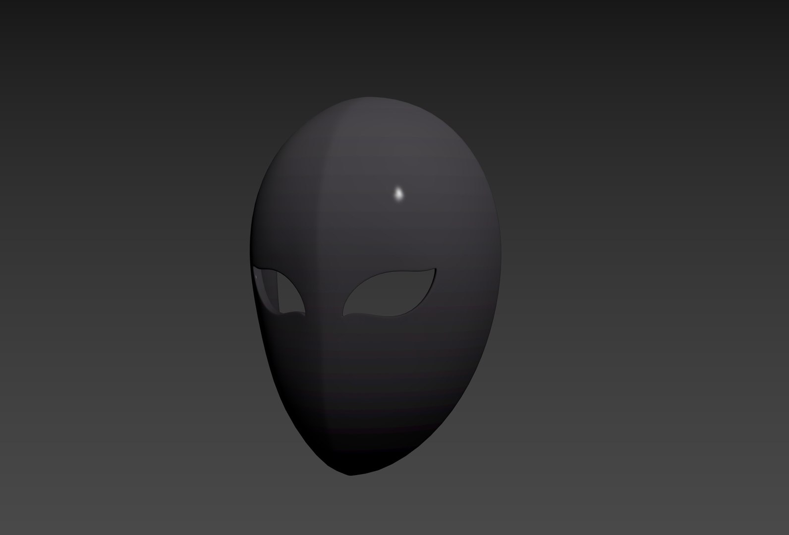 Mask005 Black Mask Model - TurboSquid 2192249