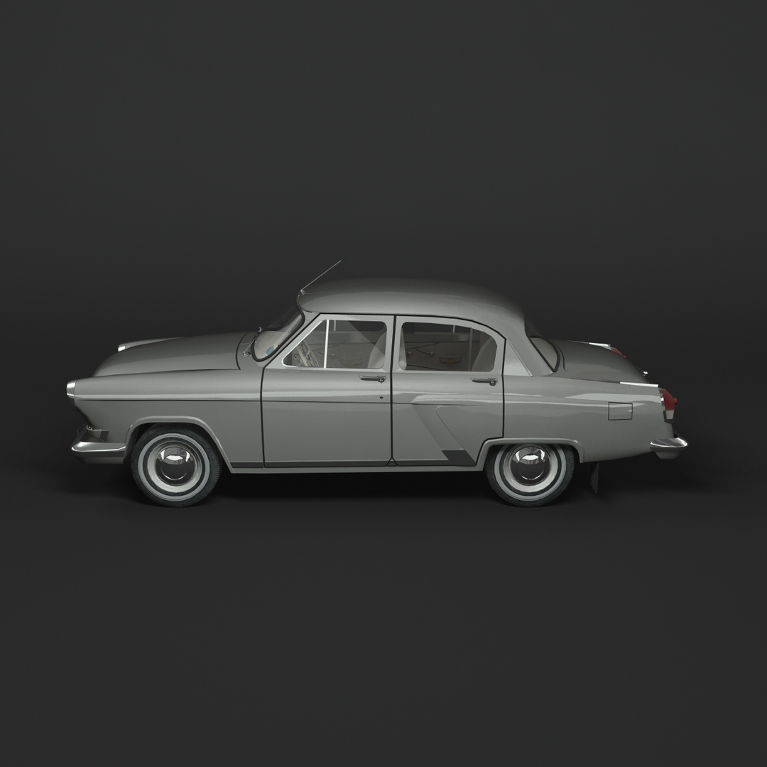 Gaz-21 Volga 3d Max