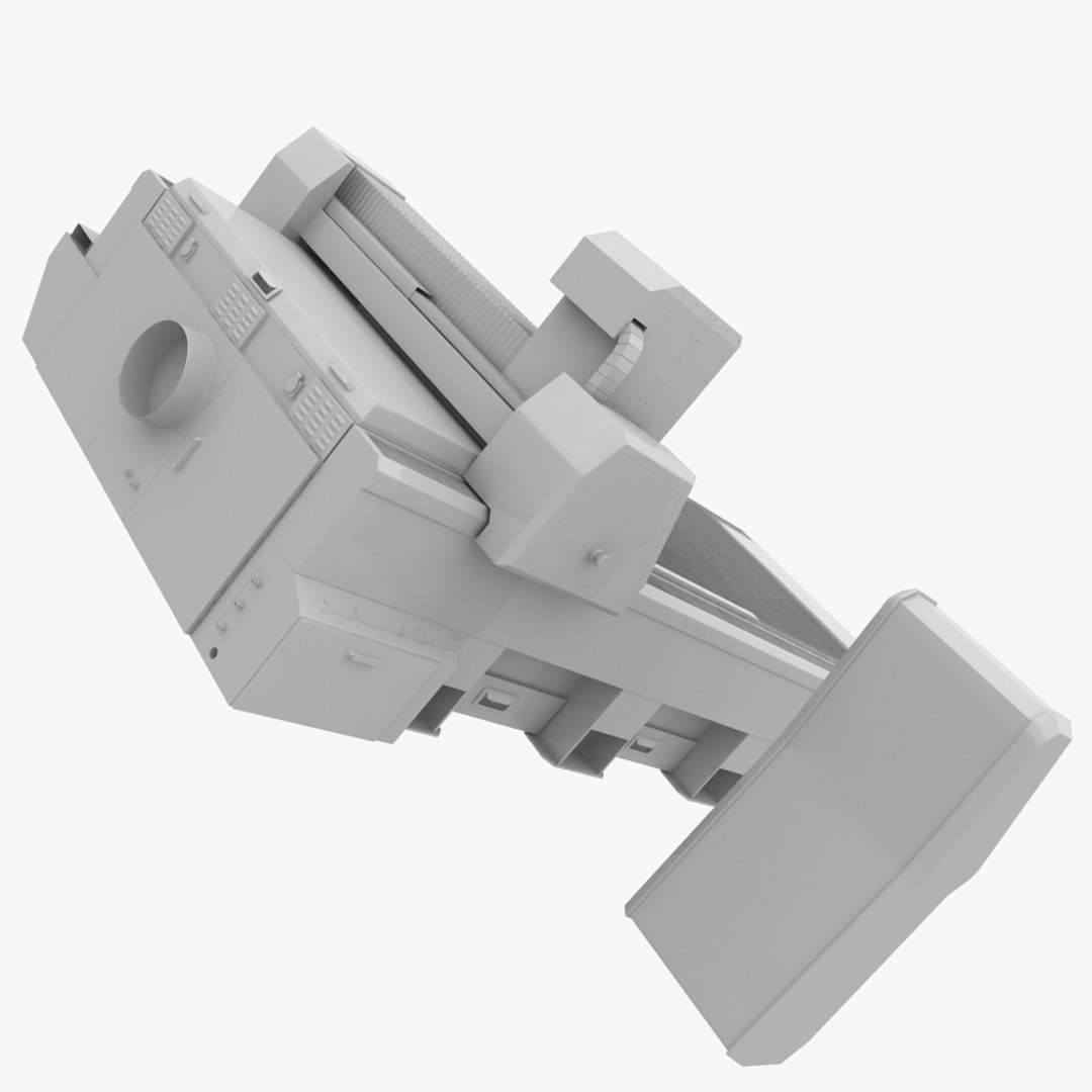 Laser Cutting Machine Metal 3d Model