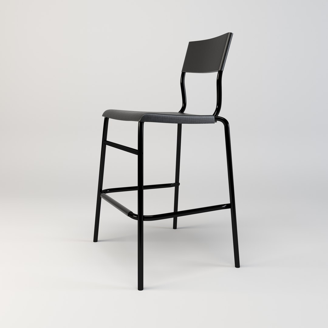 3D Plastic Chair Model - TurboSquid 2264614