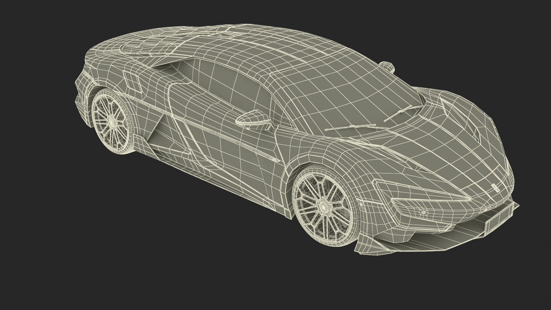 3D Supercar BYD Yangwang U9 Silver Model - TurboSquid 2342393