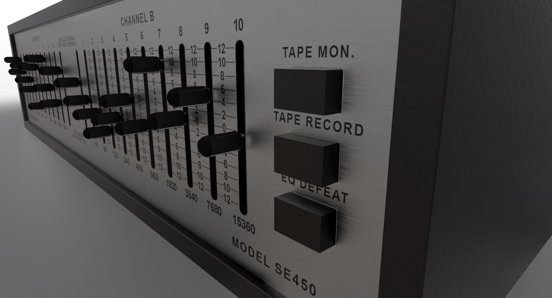 3D Equalizer Soundcraftsmen Se450 Model - TurboSquid 1230005