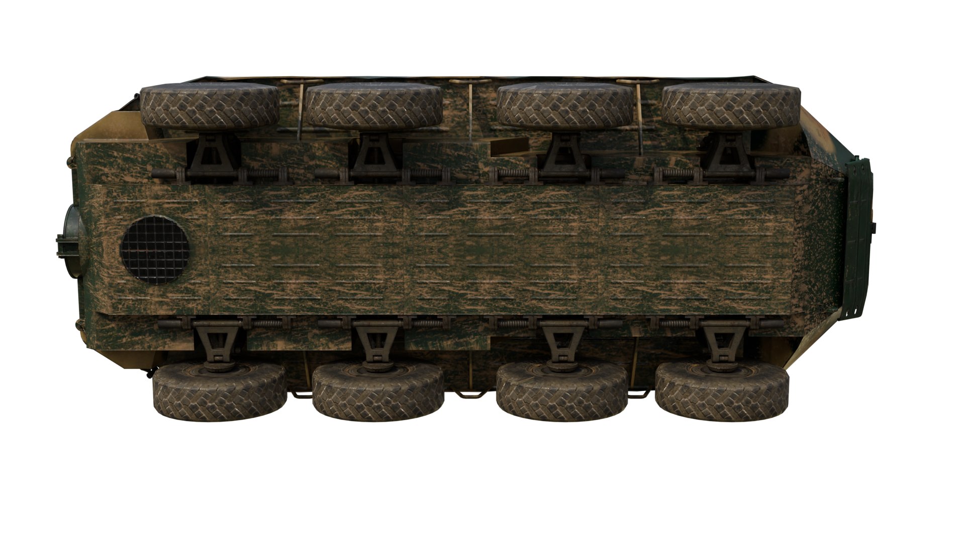 Btr 60 APC Tank 3D - TurboSquid 2310152
