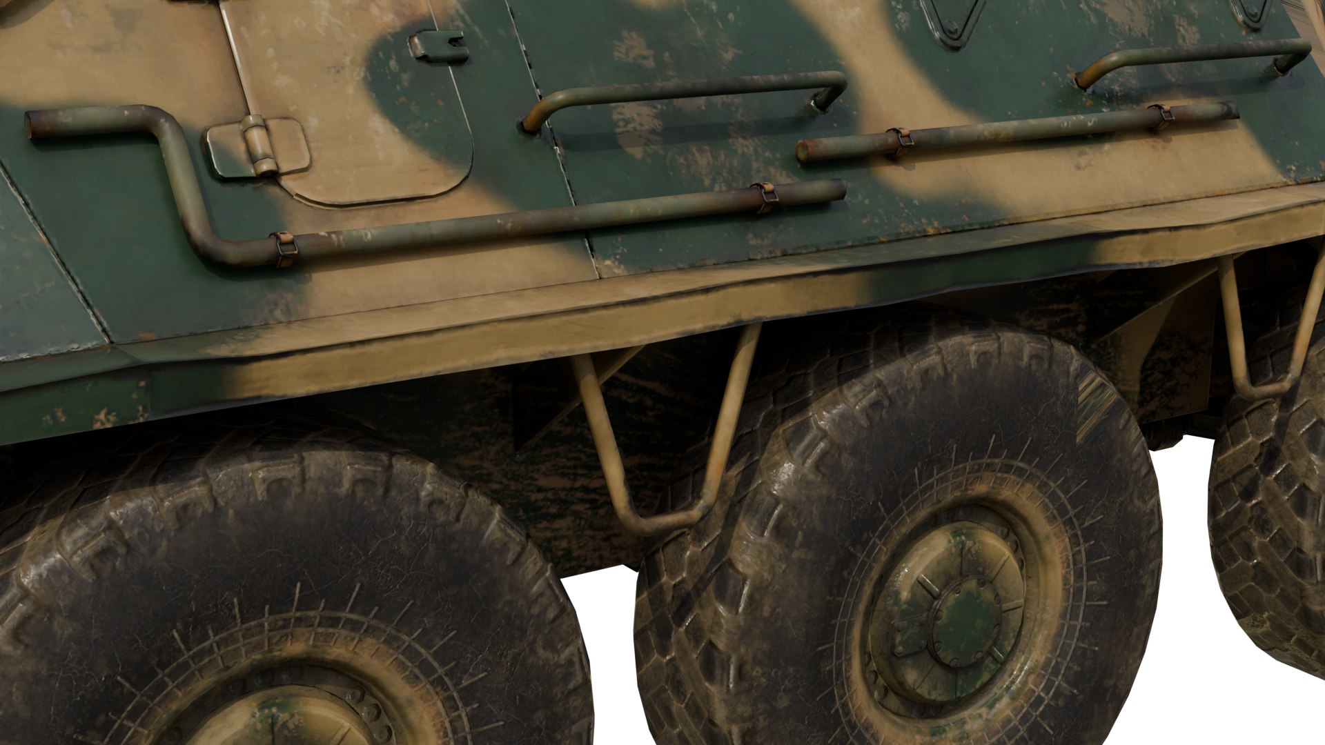 Btr 60 APC Tank 3D - TurboSquid 2310152
