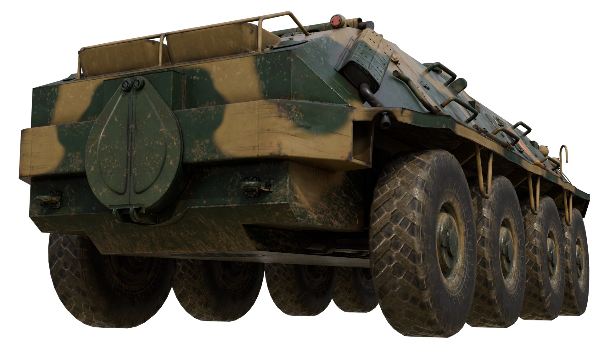 Btr 60 APC Tank 3D - TurboSquid 2310152