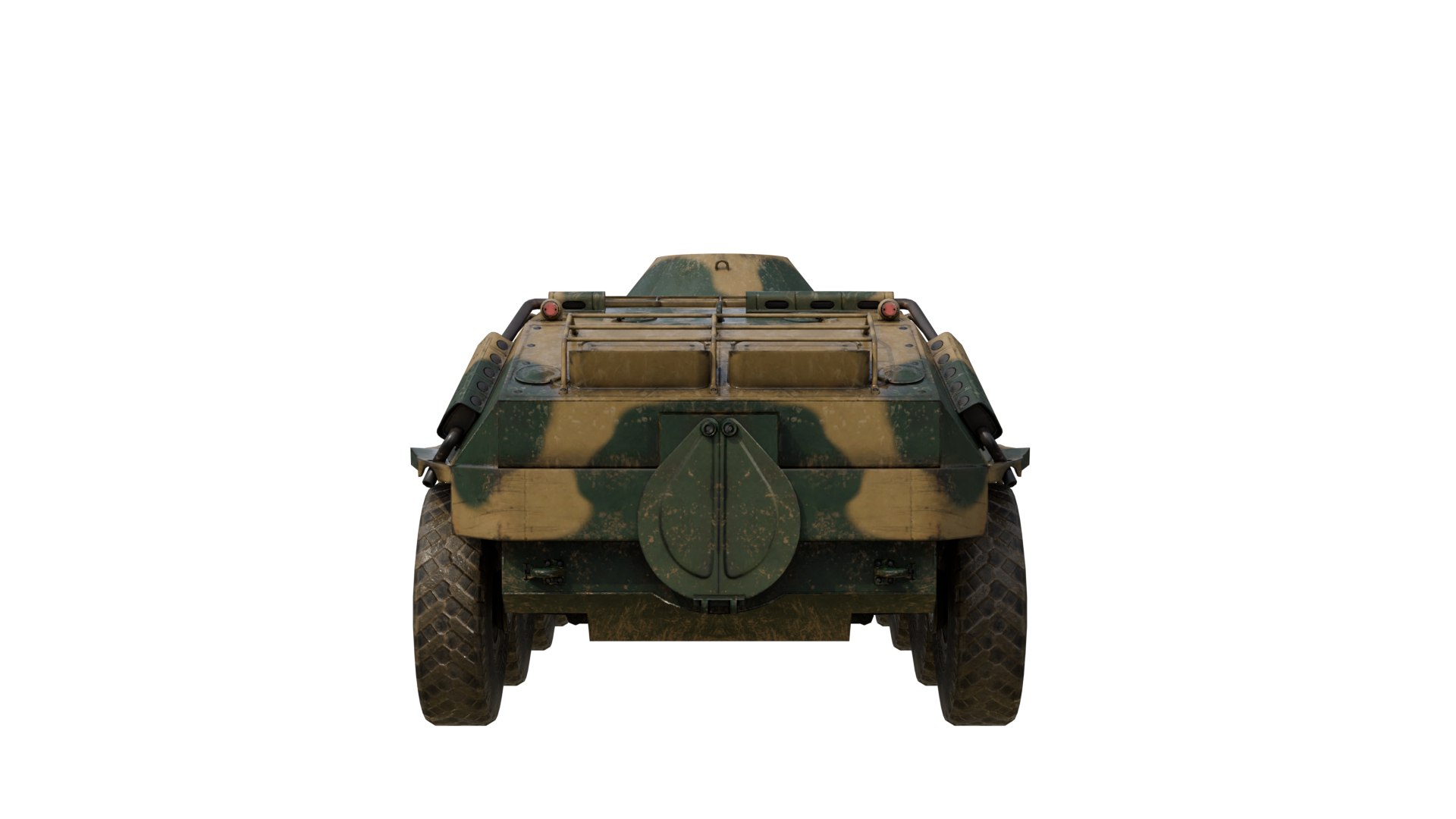 Btr 60 APC Tank 3D - TurboSquid 2310152