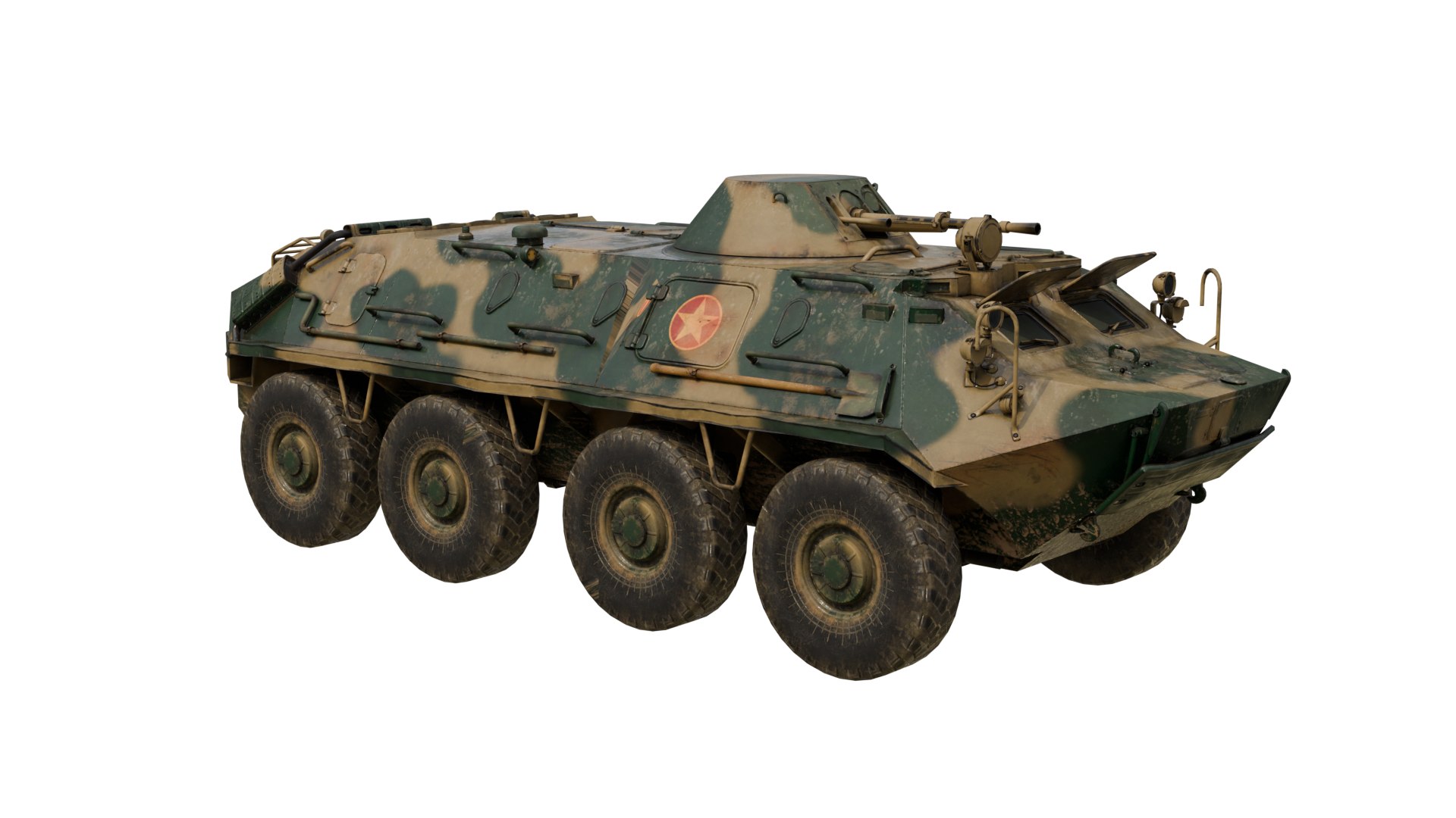 Btr 60 APC Tank 3D - TurboSquid 2310152