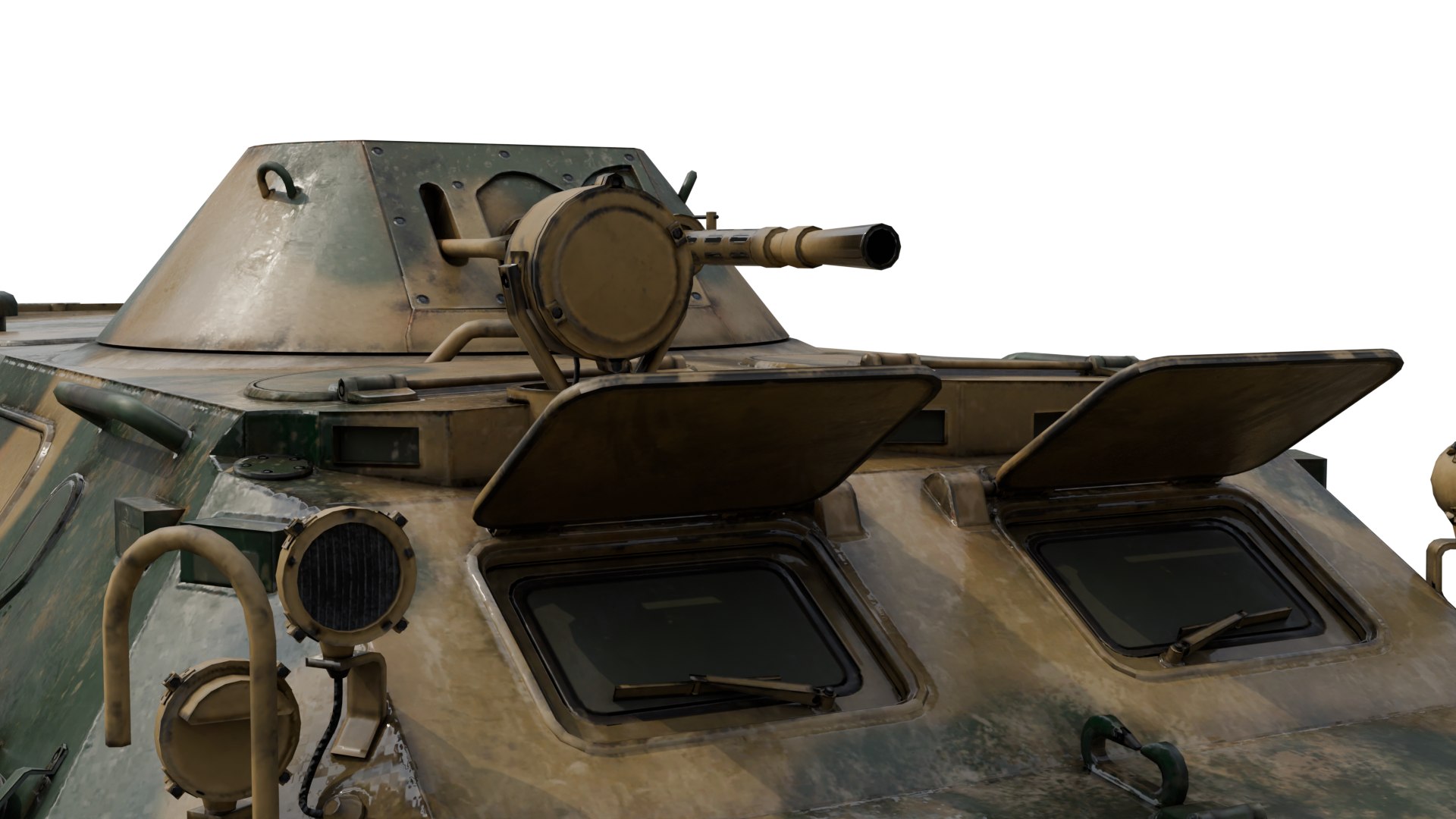 Btr 60 APC Tank 3D - TurboSquid 2310152