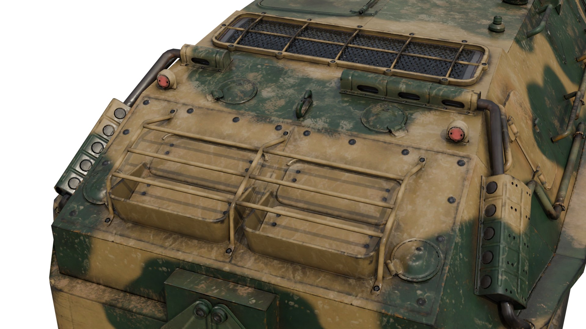 Btr 60 APC Tank 3D - TurboSquid 2310152