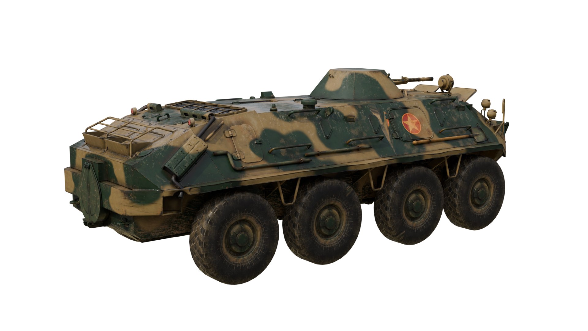 Btr 60 APC Tank 3D - TurboSquid 2310152