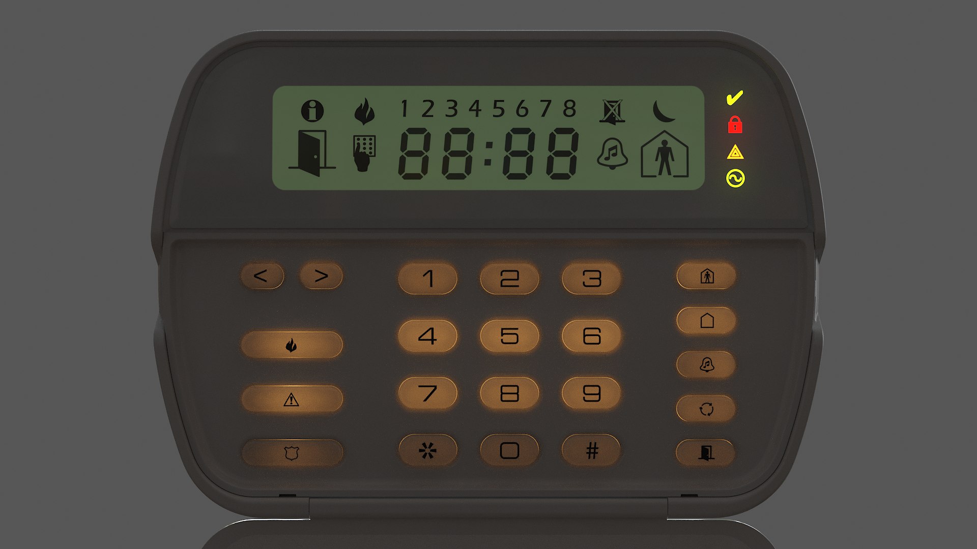 3D Alarm System Control Panel V2 - TurboSquid 2180981