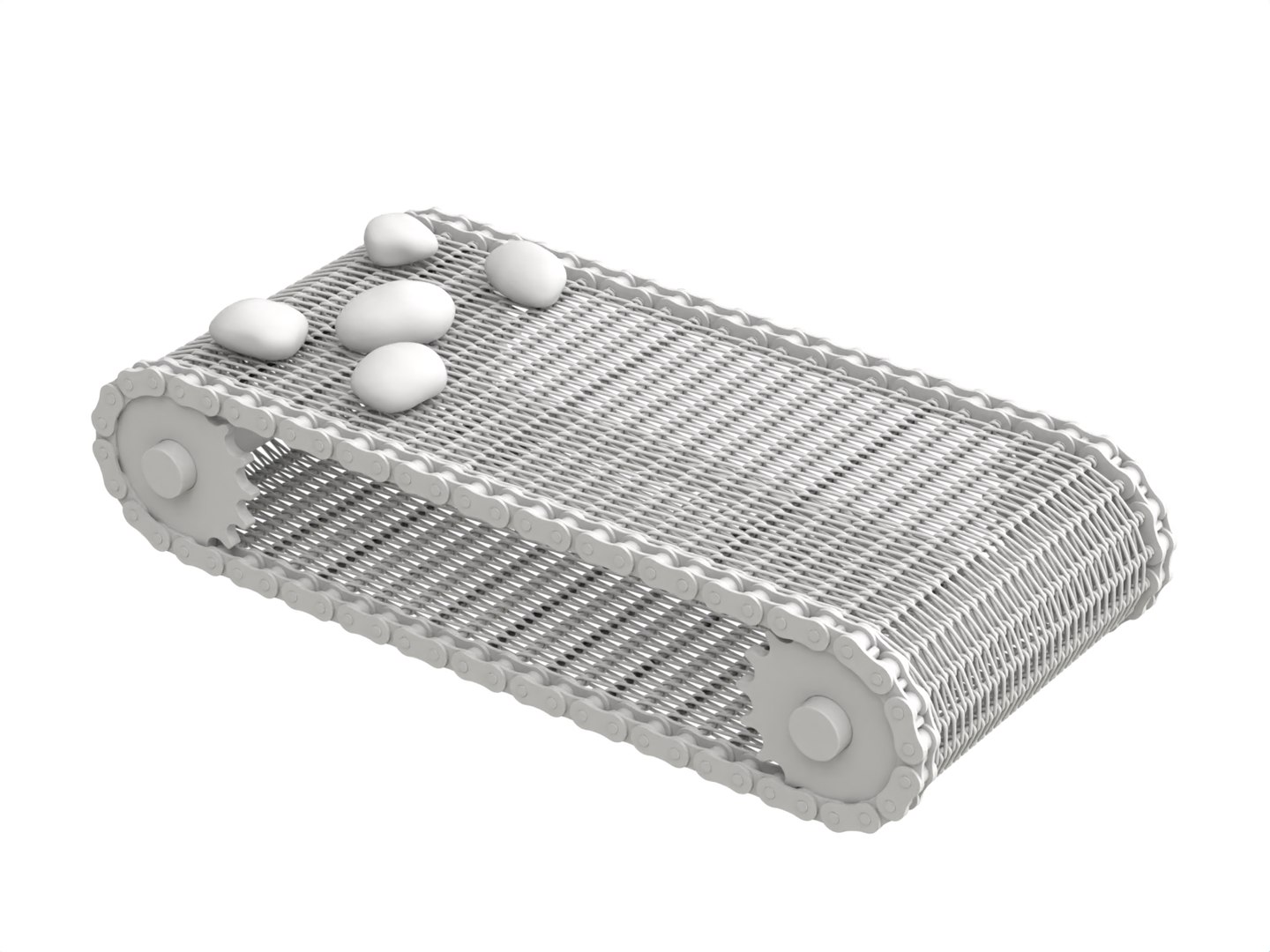 Editable Animated Wire Mesh Belt 3D Model - TurboSquid 2399877