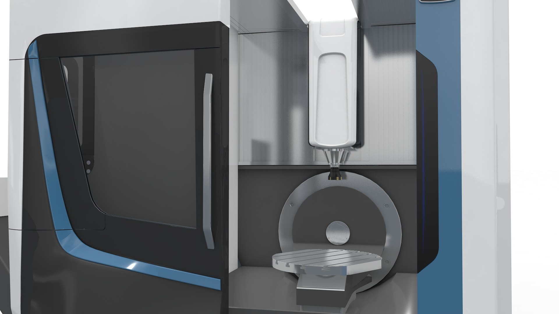 3D Milling Machine CNC - TurboSquid 2266977