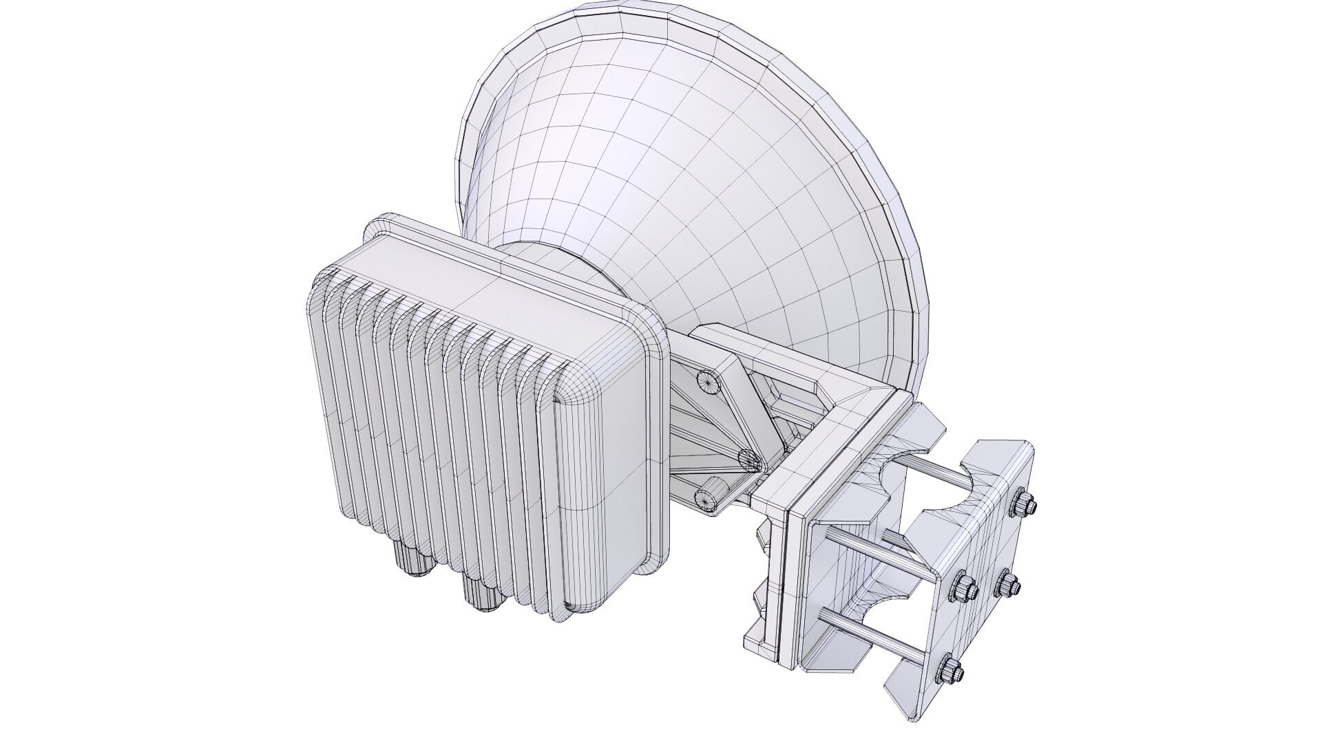 3D Microwave Point To Point Antenna 18 Model - TurboSquid 1824250