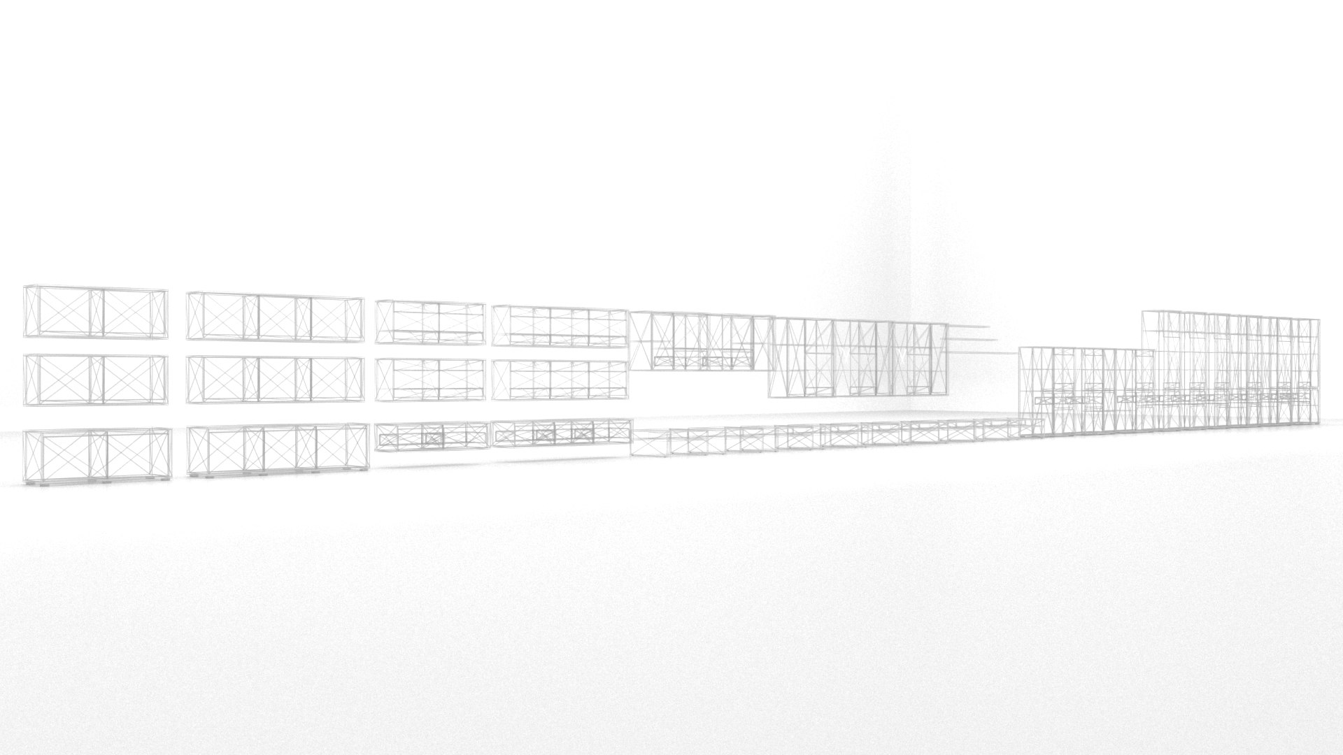 3D Modules For Living Room LEON Model - TurboSquid 1811405