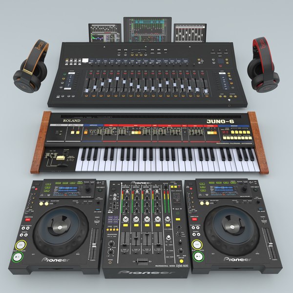 Audio Mixer 3D Models for Download | TurboSquid