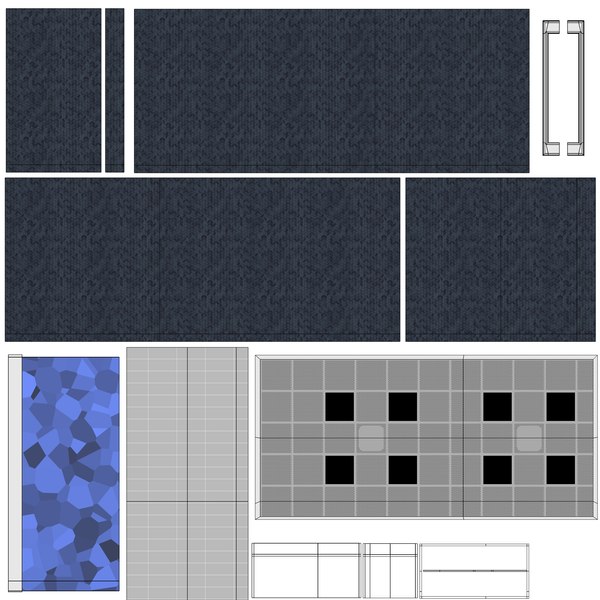modelo 3d Escena de baño realista 8K PBR - TurboSquid 1660114