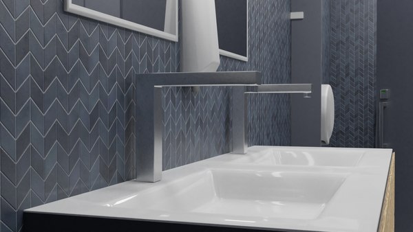 modelo 3d Escena de baño realista 8K PBR - TurboSquid 1660114