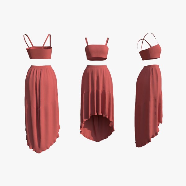 3D Dress model - TurboSquid 1847573