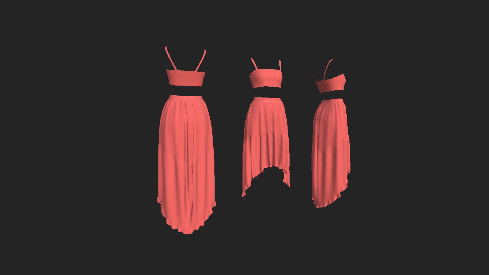 3D Dress Model - TurboSquid 1847573