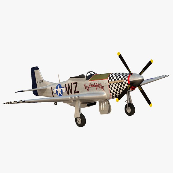 P-51 mustang model - TurboSquid 1156747