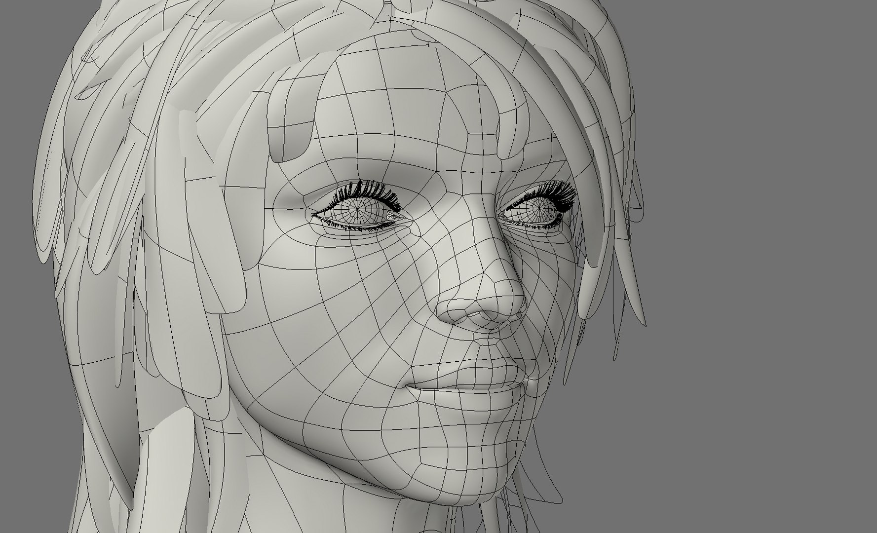 3d Female Base Mesh - Model
