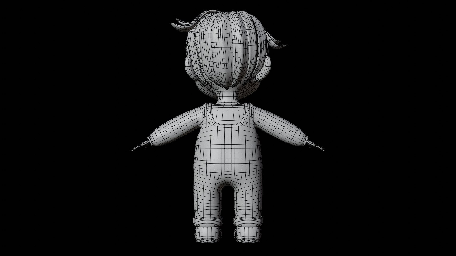 Hugo Cute Cartoon Boy 3D Model - TurboSquid 2050471