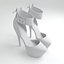 Steve Madden Shoes 3d Model