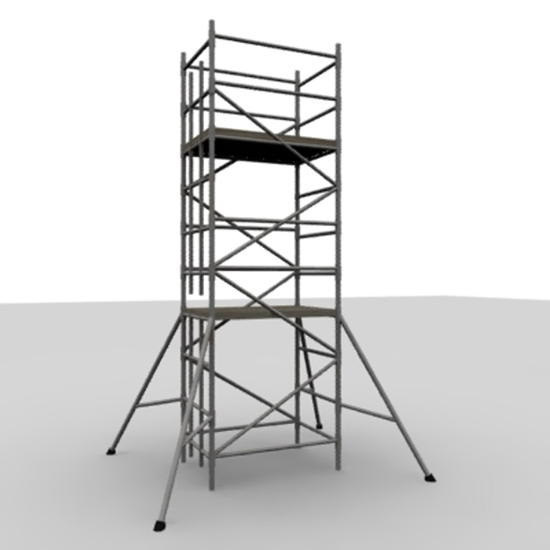 3d Model Scaffold Tower