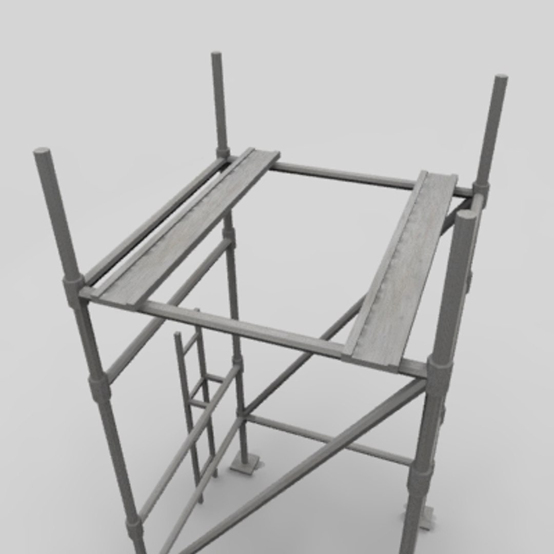 3d Model Scaffold Tower