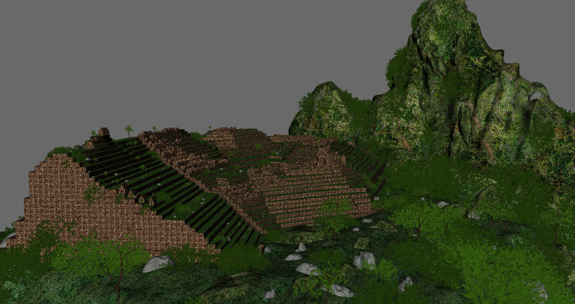 Machu Picchu 3D Model - TurboSquid 1201472