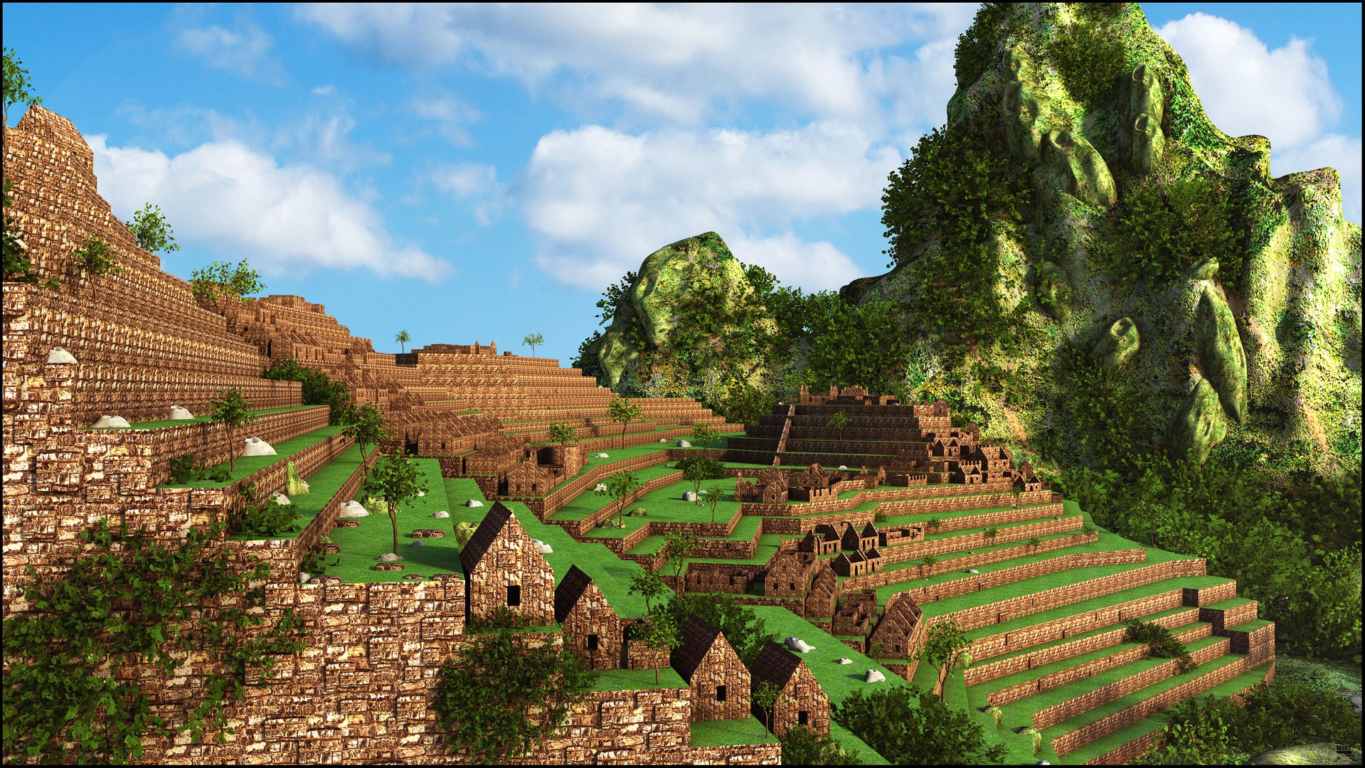Machu Picchu 3D Model - TurboSquid 1201472