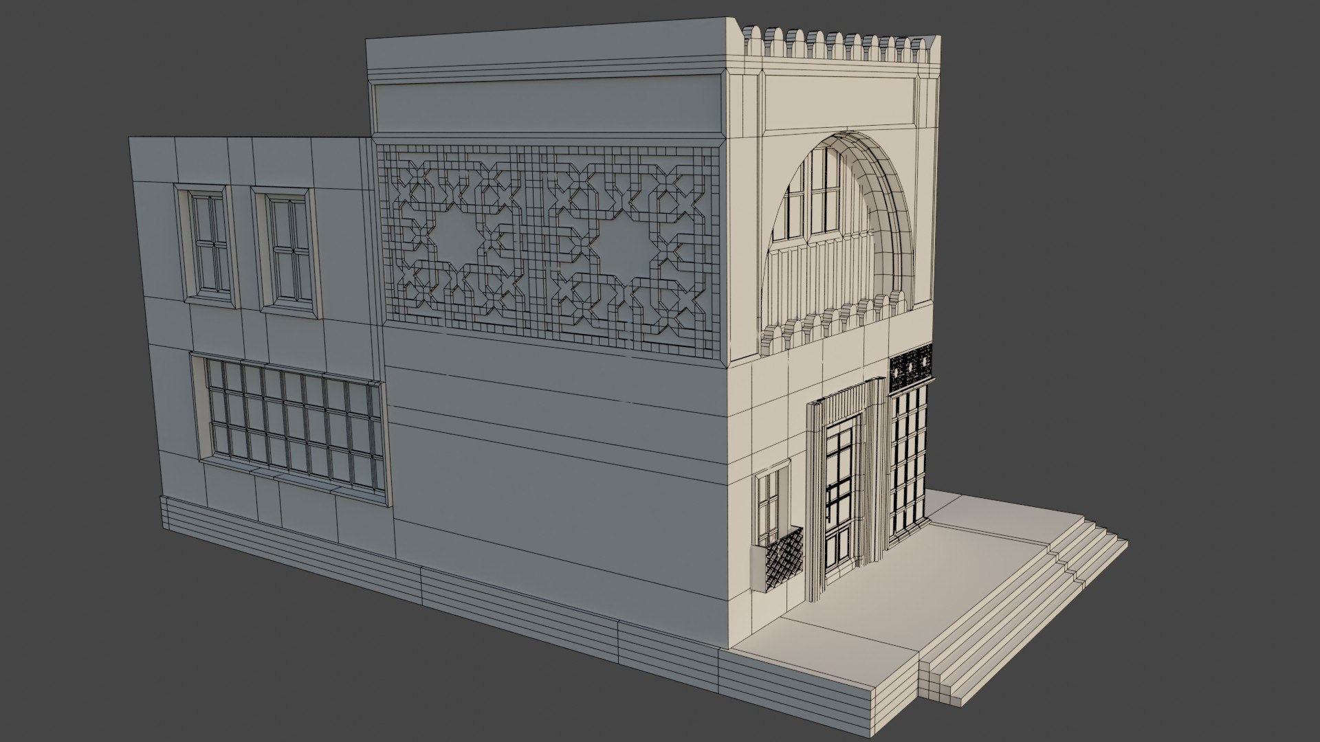 3D Model Ancient Arabic House 07 - TurboSquid 2251524