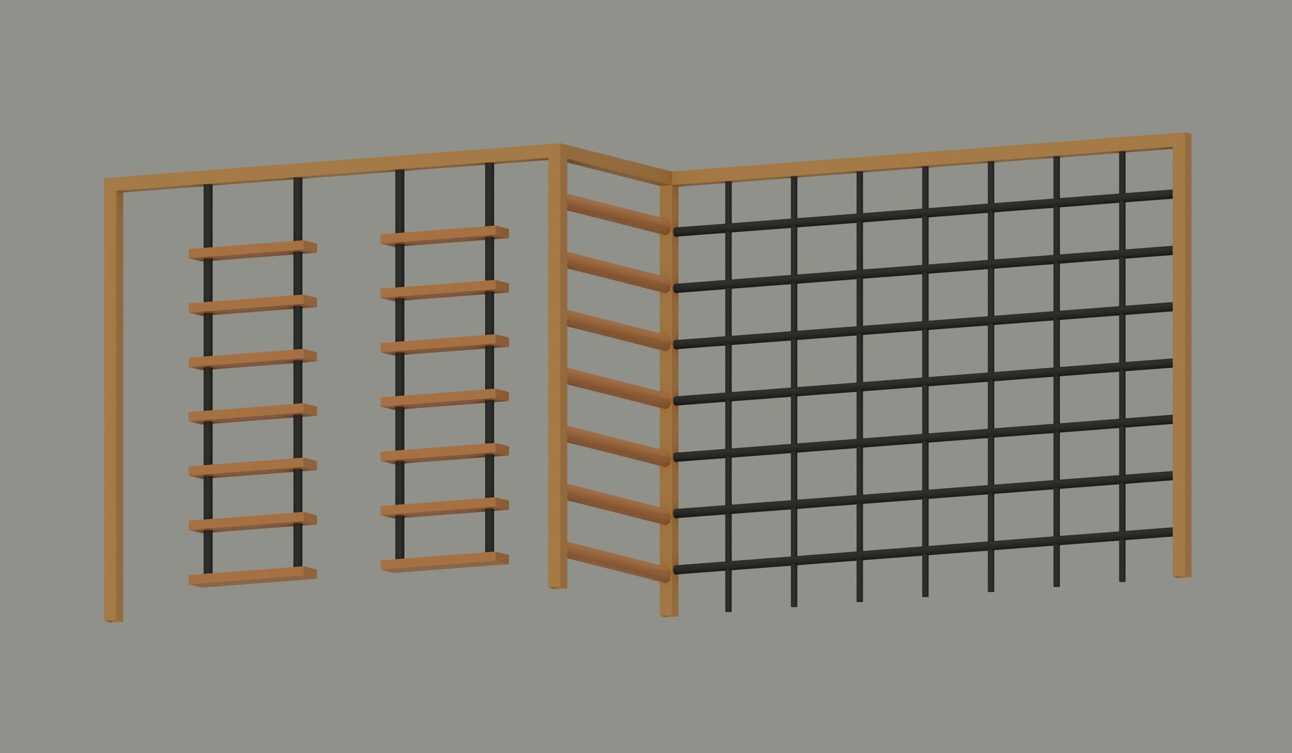 3D Model Playground Climber - TurboSquid 2058205