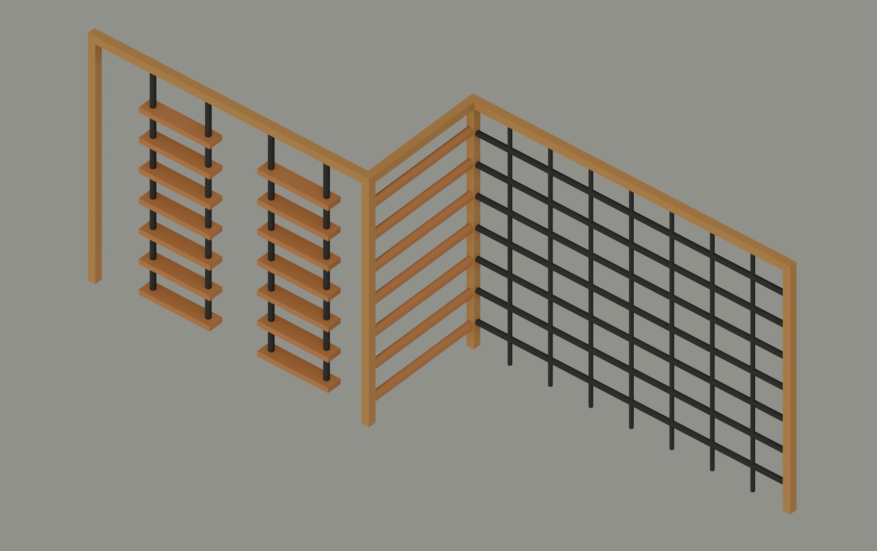 3D Model Playground Climber - TurboSquid 2058205