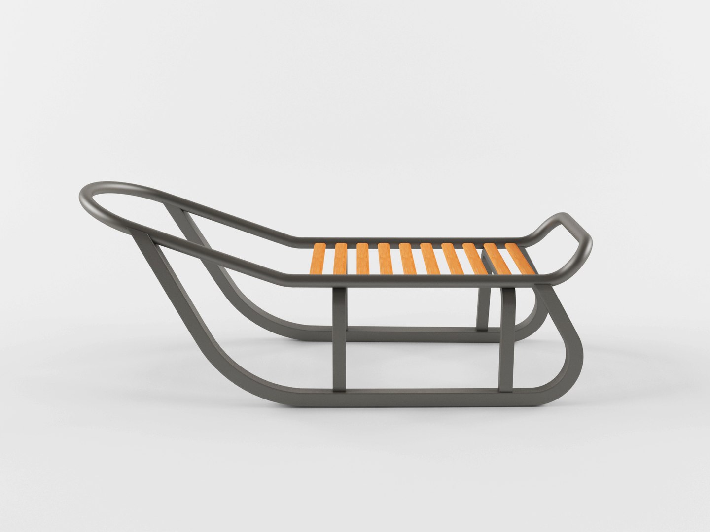 3D iron sledge - TurboSquid 1237305