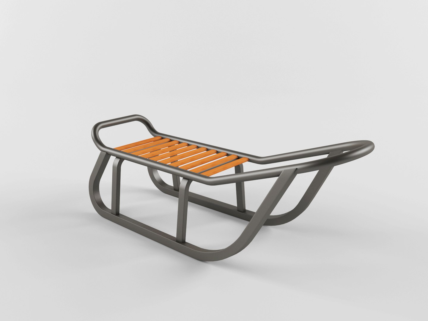 3D iron sledge - TurboSquid 1237305