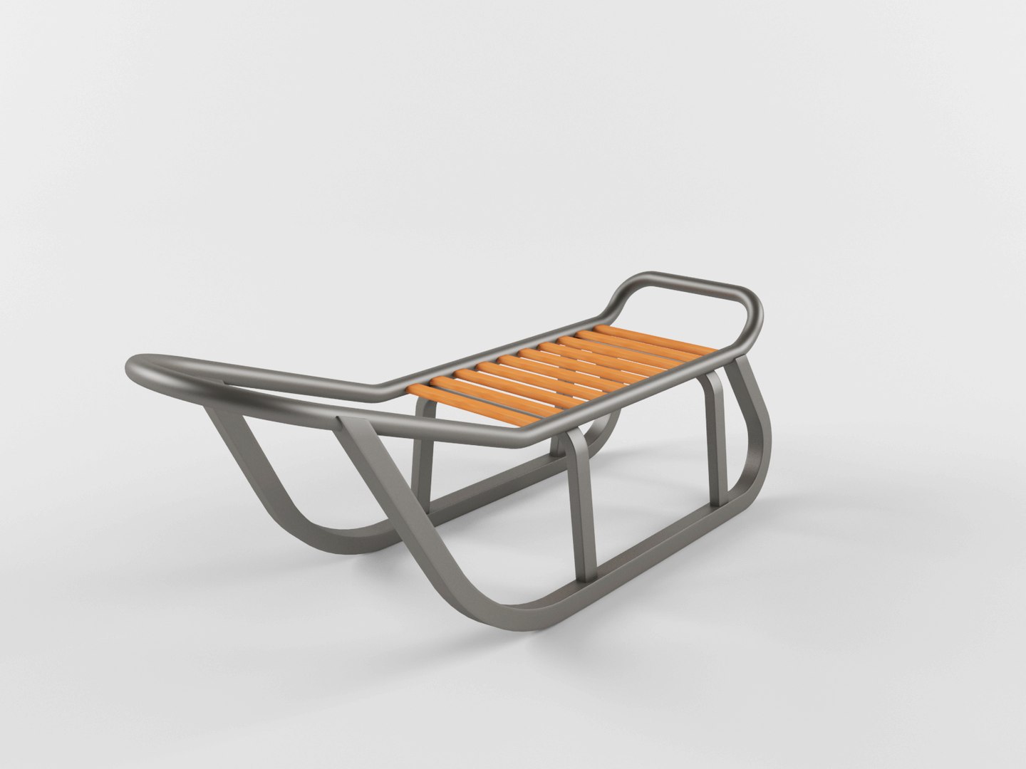 3D iron sledge - TurboSquid 1237305